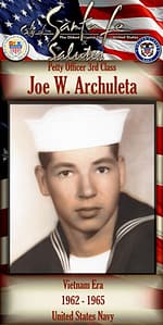Petty Officer 3rd Class Joe W. Archuleta – Santa Fe Heroes
